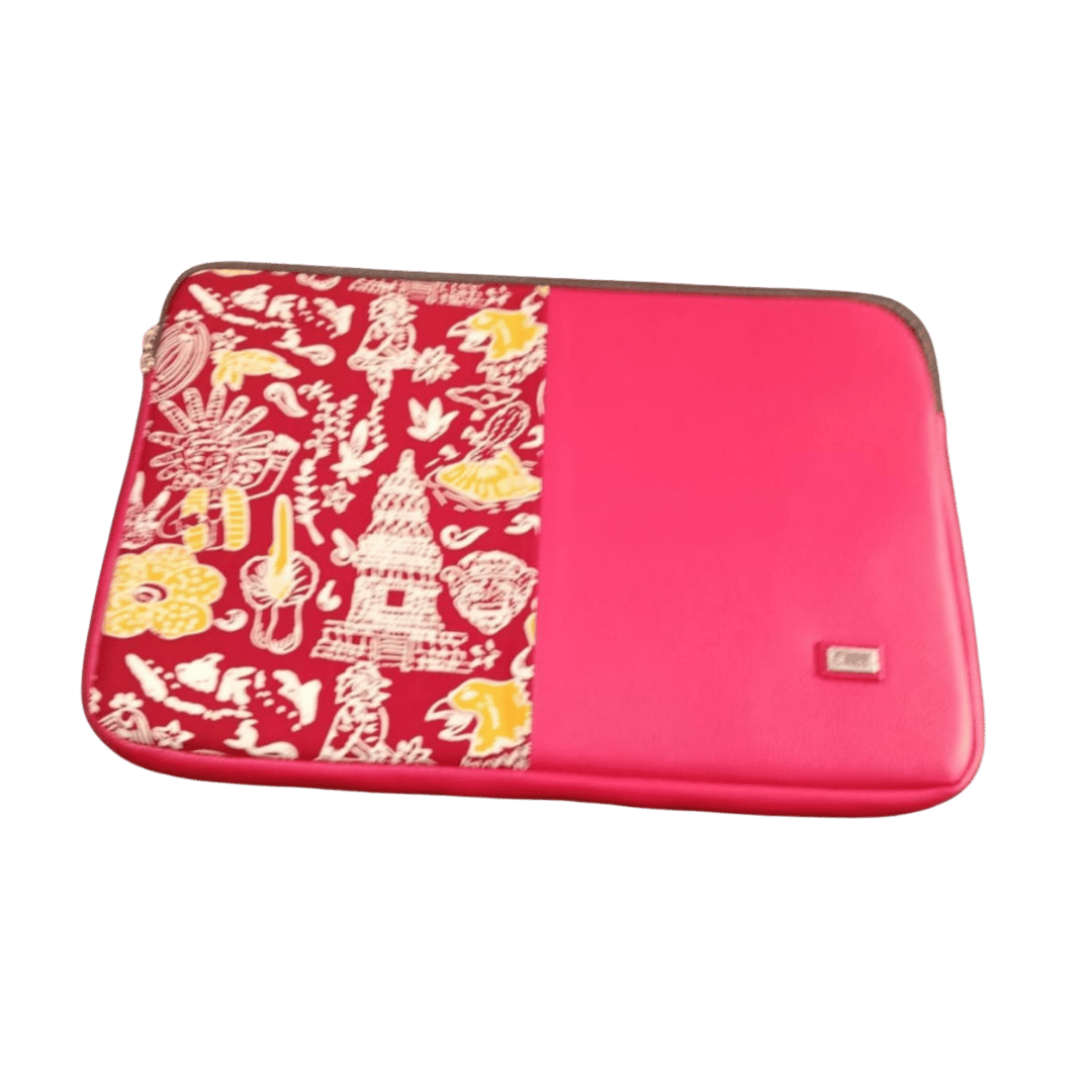 Tas Laptop / Ipad Batik Size 17 - Caly Batik Bag