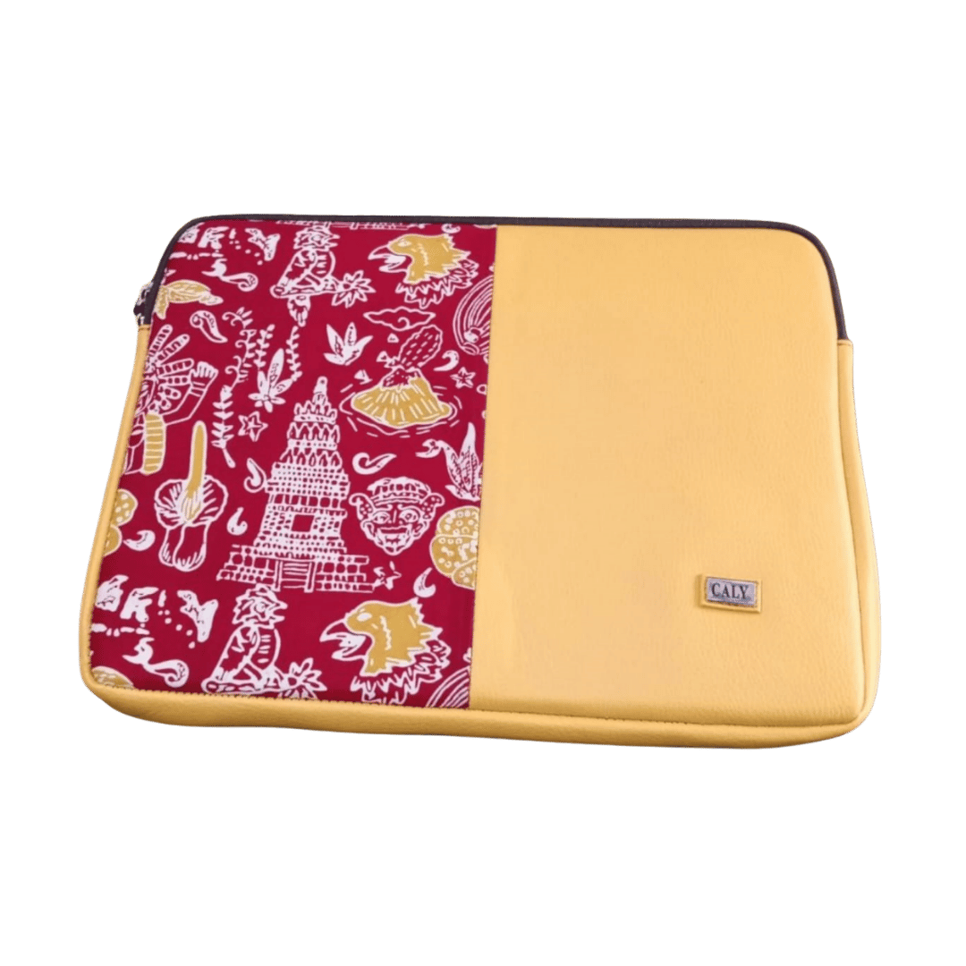 Tas Laptop / Ipad Batik Size 17 - Caly Batik Bag